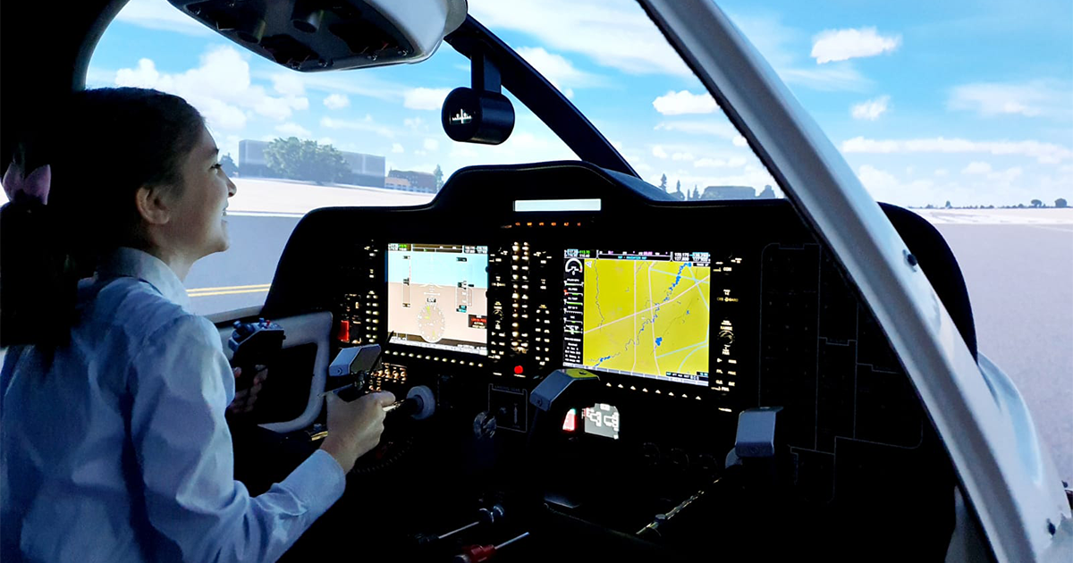 Simulator de zbor SEP-MEP | Academia de aviație JETAV